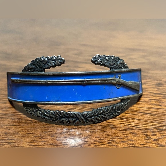 Accessories | Wwii Us Army Infantryman Badge Combat Blue Enamel Long ...